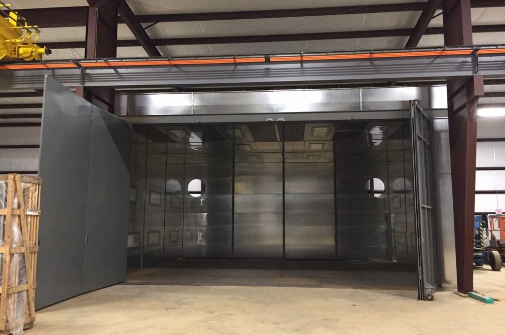 Blast Booth Installation – Acadian Construction Services